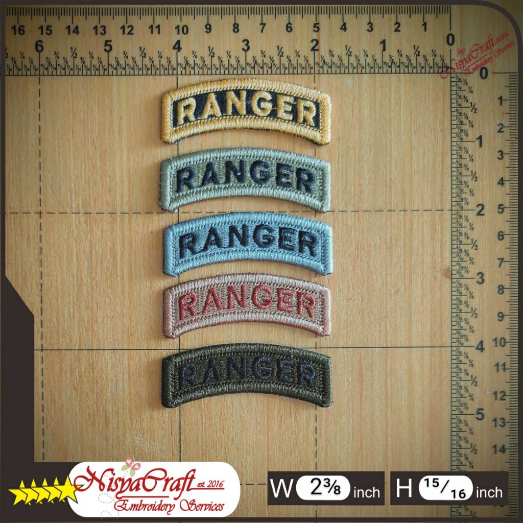 Jual NCEP0101-0471 US ARMY Ranger| TABS | Shoulder Sleeve Insignia (SSI) Patch Bordir | Shopee ...