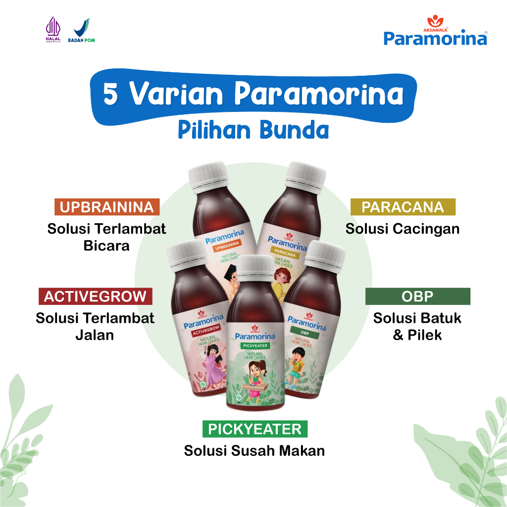 Jual Paramorina Madu Herbal Anak Sehat 100ml Semua Varian Solusi ...