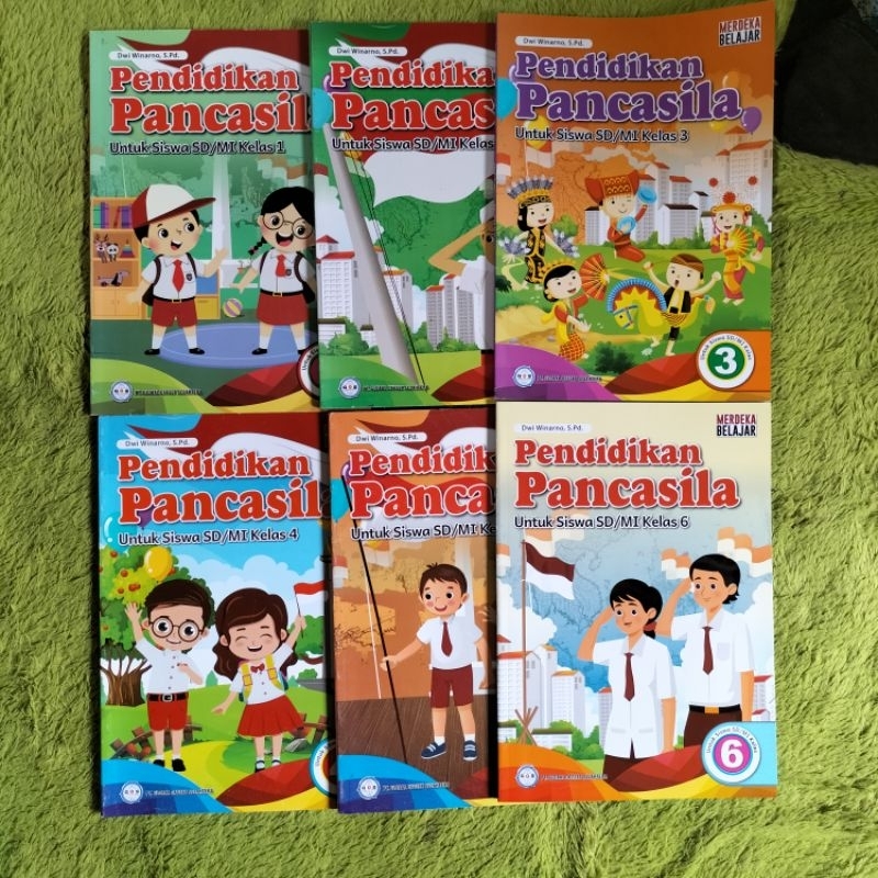 Jual ORIGINAL BUKU PENDIDIKAN PANCASILA KELAS 1 2 3 4 5 6 SD/MI KURIKULUM MERDEKA | Shopee Indonesia