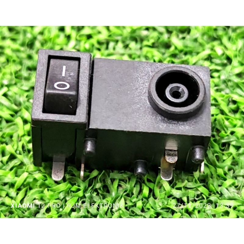 Jual jack DC cewek plus tombol power | Shopee Indonesia