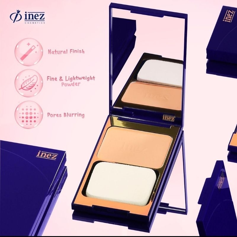 Jual Bedak Inez Color Contour Plus Compact Powder Halal | Shopee Indonesia