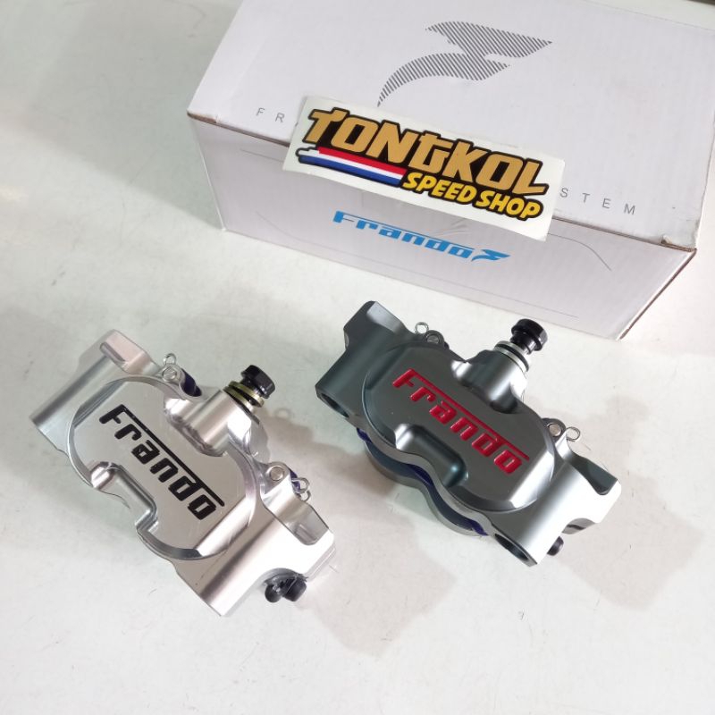 Jual KALIPER FRANDO 4PISTON PLUS BREKET KALIPER HONDA VARIO 125/150 ...