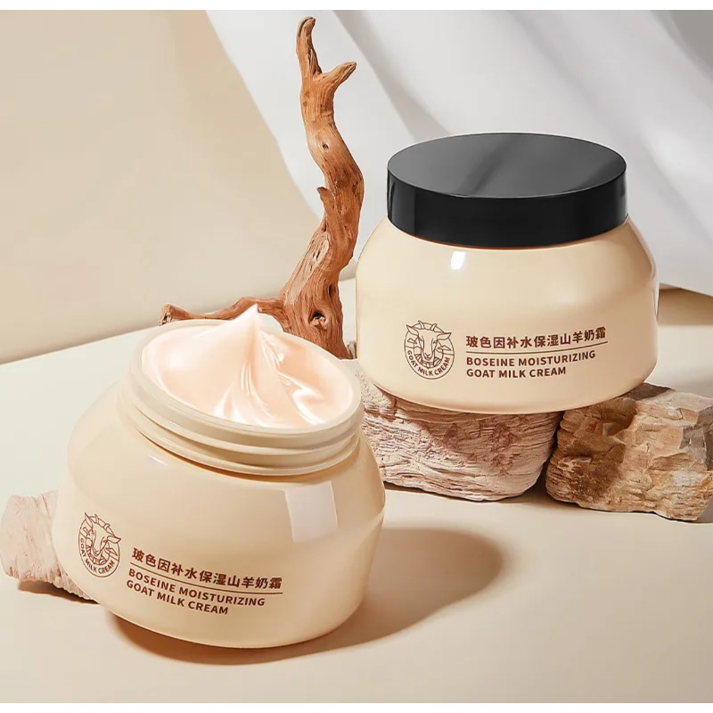 Jual Hunmui Boseine Moisturizing Goat Milk Cream Pelembab Wajah Anti ...