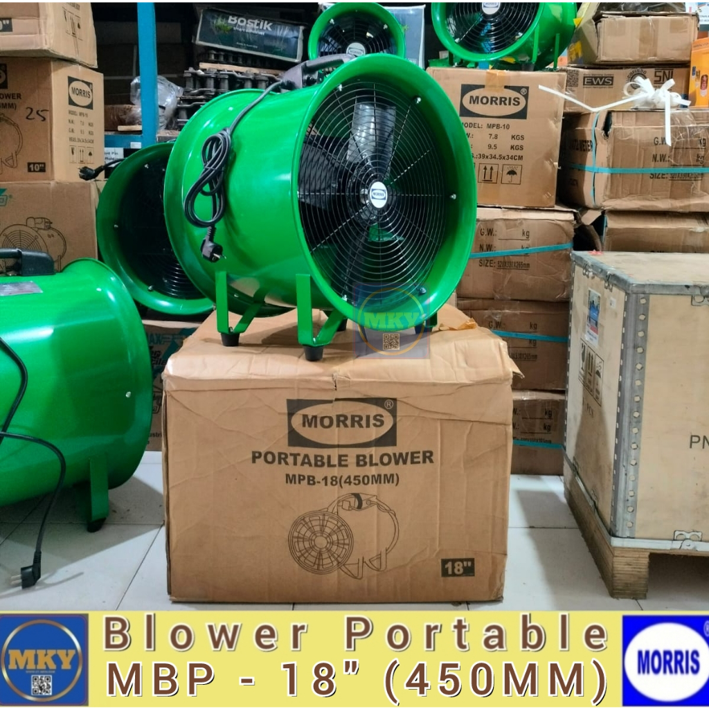 Jual Mesin Portable Blower Ventilator 18 INCH EXHAUST 18" TERBAIK ...