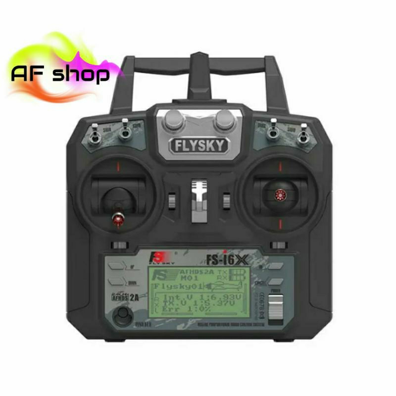 Jual FLYSKY FS-i6X FS i6X 10CH 2.4GHz AFHDS 2A RC Transmitter Without Receiver | Shopee Indonesia
