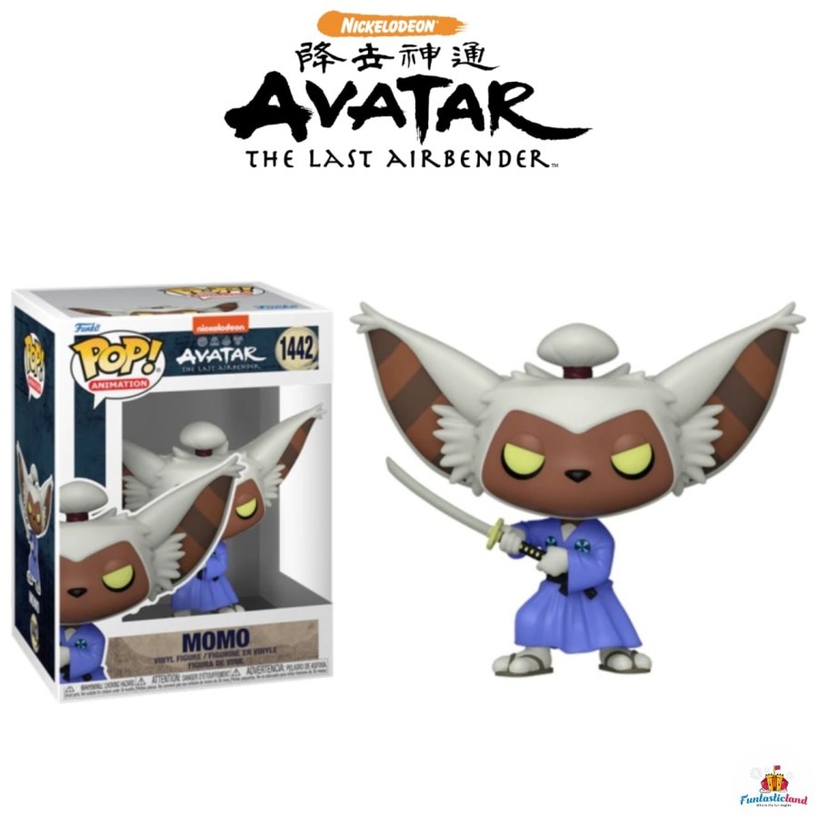 Jual Funko POP! Animation Avatar: The Last Airbender - Momo with Sword ...