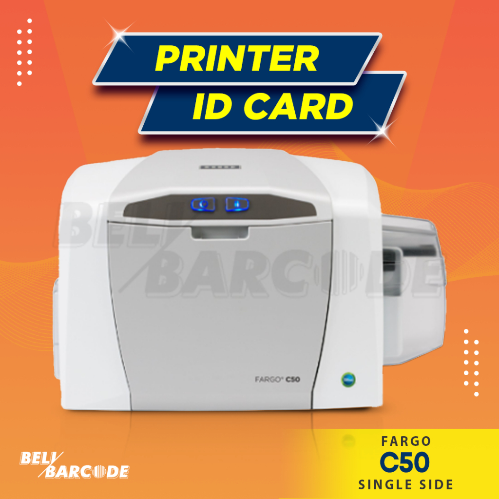 Jual PRINTER ID CARD FARGO C50 - FARGO C 50 SINGLE SIDE WHITE | Shopee ...