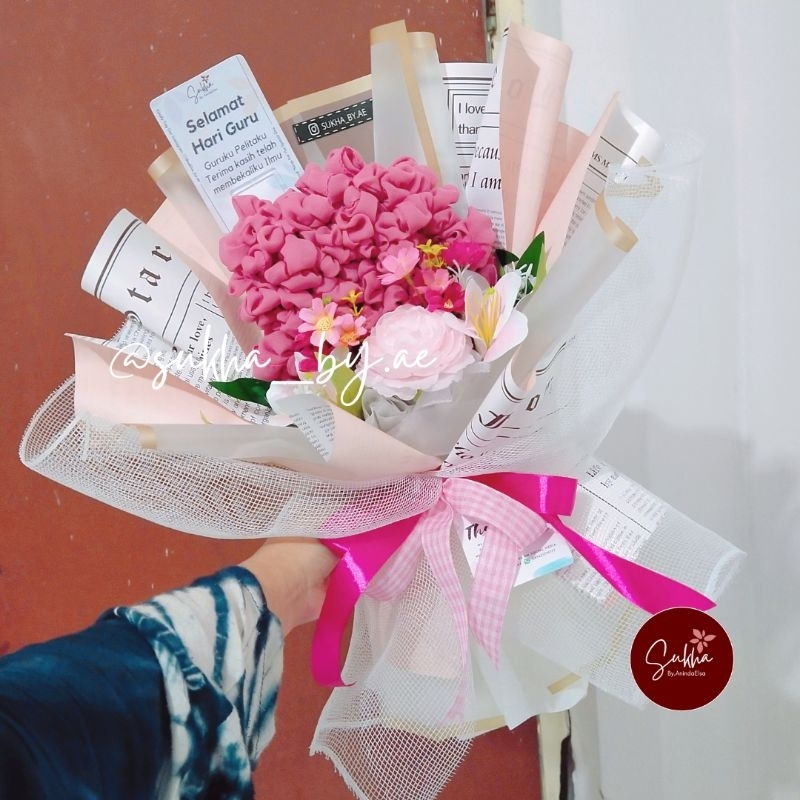 Jual [𝙍𝙀𝘼𝘿𝙔 𝙎𝙄𝘼𝙋 𝙆𝙄𝙍𝙄𝙈] 𝙎𝙪𝙆𝙝𝙖 𝘽𝙤𝙪𝙦𝙪𝙚𝙩 - Hijab Bouquet Buket Hijab ...
