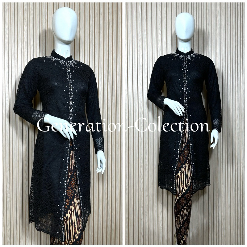 Jual Kebaya Shanghai payet Modern kebaya payet full premium kebaya ...