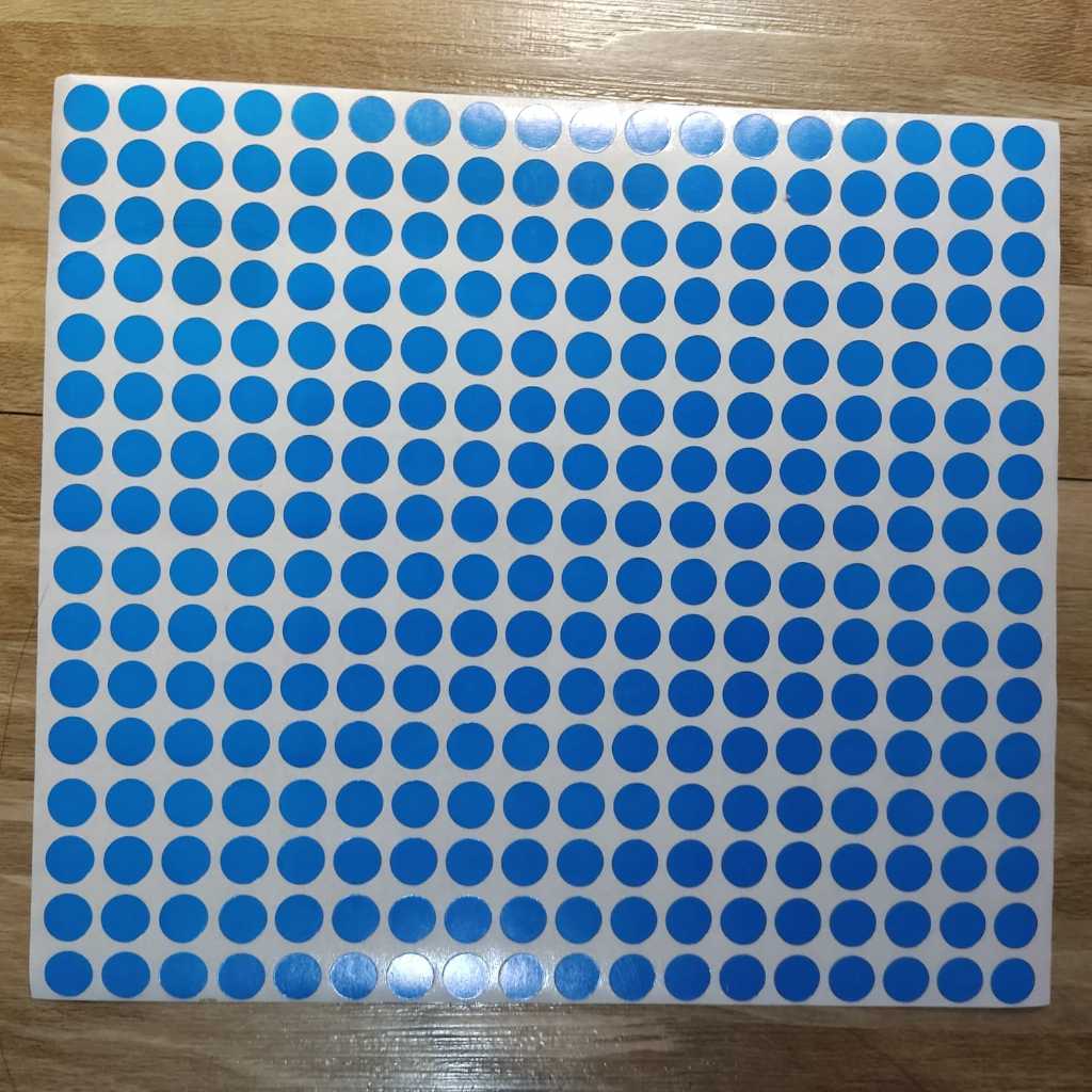 Jual STIKER BULAT WARNA - COLOR DOT STICKERS | Shopee Indonesia