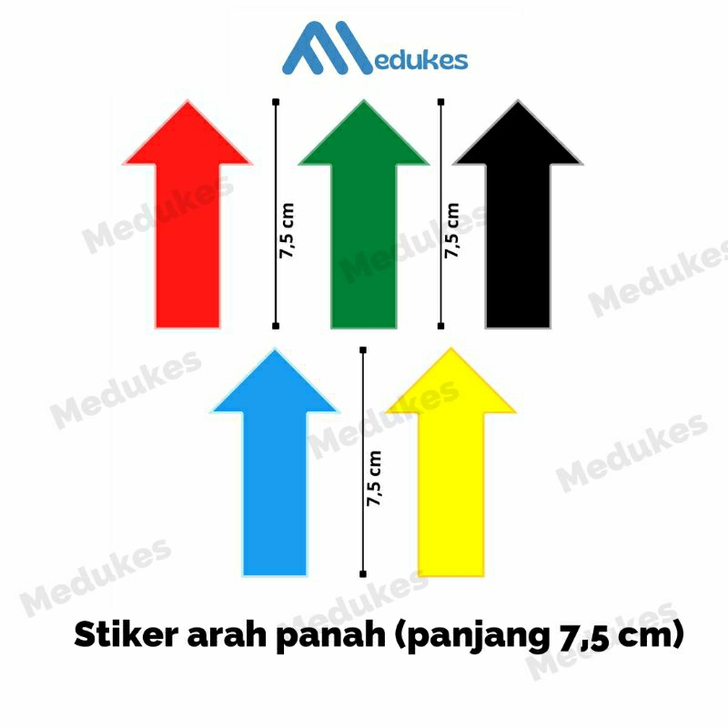 Jual Stiker Panah / Stiker Arah Panah (harga satuan, min order 10 pcs ...