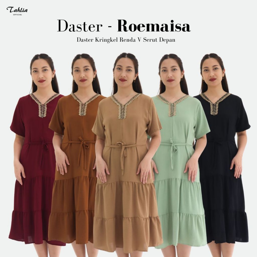 Jual TAHLIA OFFICIAL - ROEMAISA TL-E0908 | Daster Renda V + Tali Serut ...