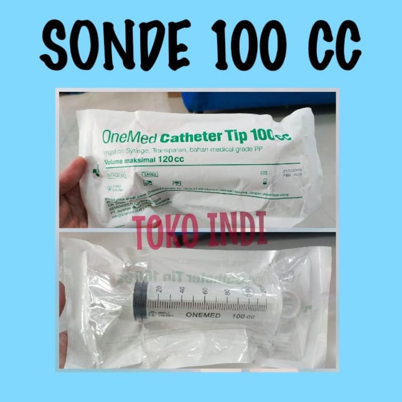 Jual Spuit 100 CC Onemed/Spuit Catheter Tip 100 CC Onemed/SONDE 100 CC ...