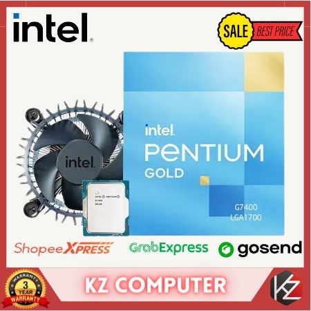 Jual Intel Pentium Gold G7400 Processor (Cache 6 MB, 3,70 GHz) lga 1700 ...