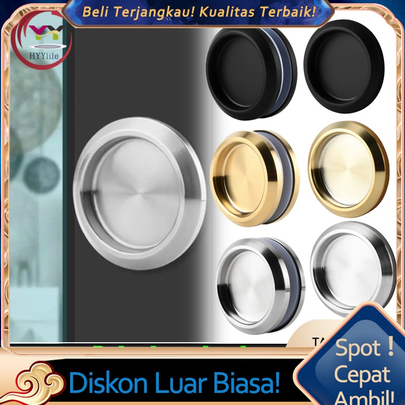 Jual Handle Tanam Bulat Pintu Kaca Geser Sliding Door Knob 304 ...