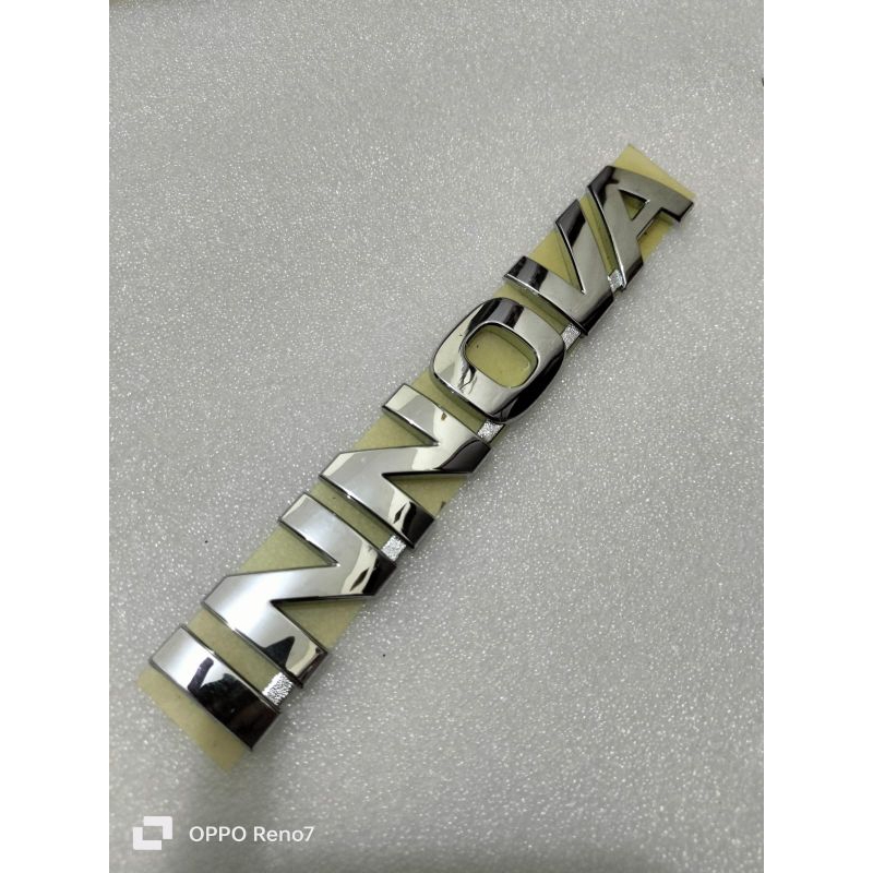 Jual emblem tulisan Innova chrome Original | Shopee Indonesia