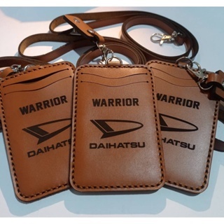 Jual ID Card Holder Kulit Custom, Name Tag ID Card Kulit Sapi Premium ...