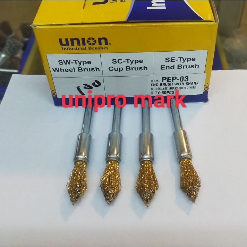 Jual SIKAT PIPA END BRUSH PEP-03 LANCIP KAWAT KUNINGAN COATED 10 MM-3/8 ...