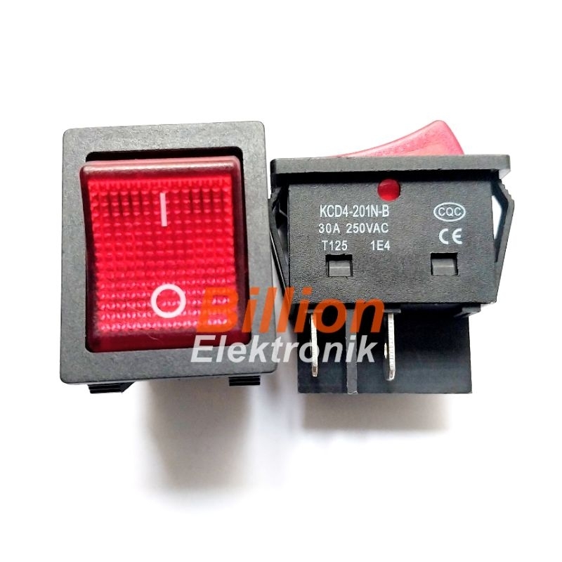 Jual Saklar Switch ON/OFF Besar 30A 4 pin ORIGINAL | Shopee Indonesia