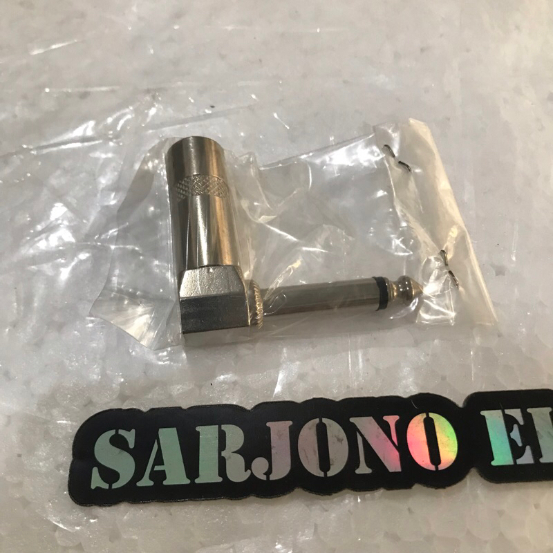 Jual Jack Akai Mono Besi L 6,5mm Jek Toa Mono Besi Gitar Bass Keyboard ...