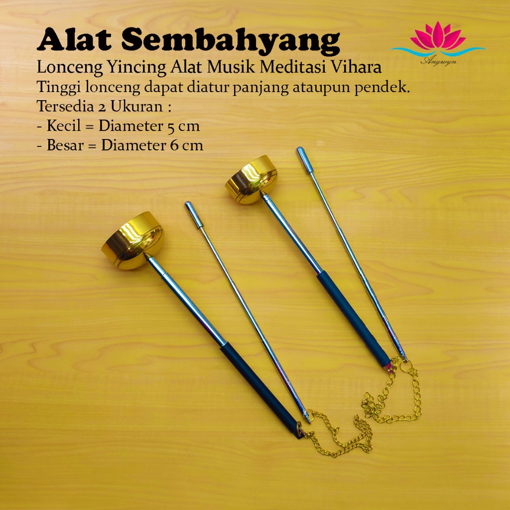 Jual Lonceng Sembahyang / Lonceng Yincing Inching - Kecil | Shopee ...