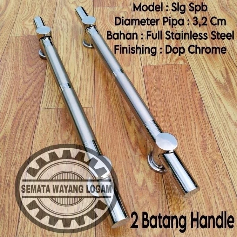 Jual Handle Pintu Rumah Stainless Steel Panjang 80cm 60cm 45cm Gagang ...