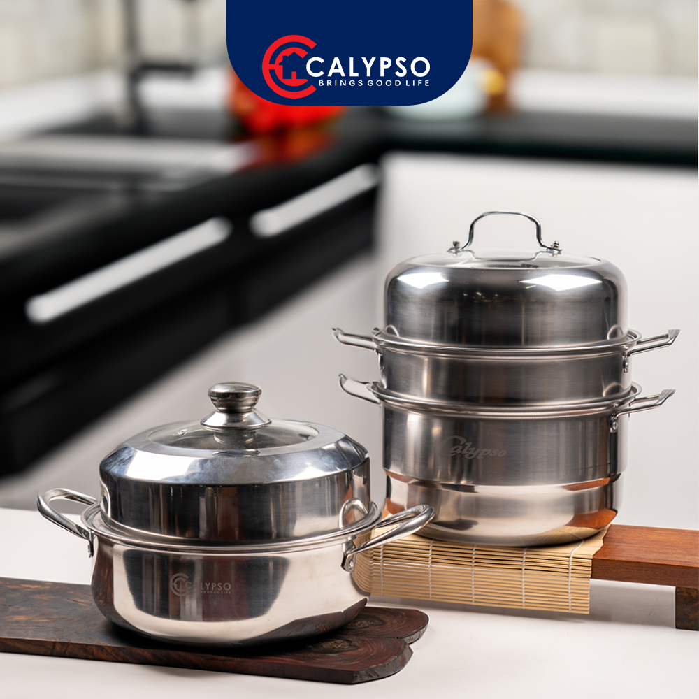 Jual Calypso Calypso Panci Steamer Kukus Panci Serbaguna Steamer Pot 28 ...