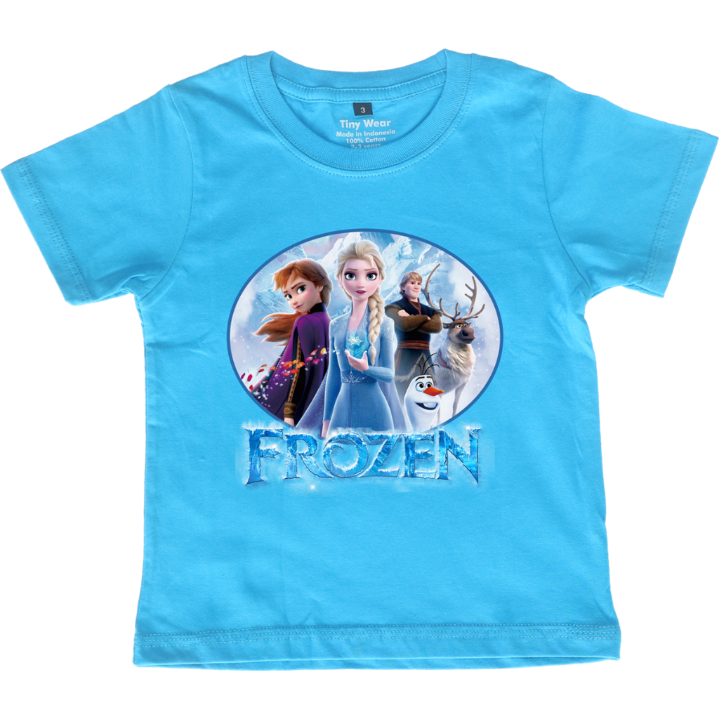 Jual Baju Kaos Sablon Anak Balita Perempuan Bisa Custom Nama Elsa ...