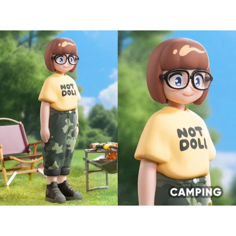Jual Pop Mart Hello Nori Just a Girl Camping POPMART Figure | Shopee ...