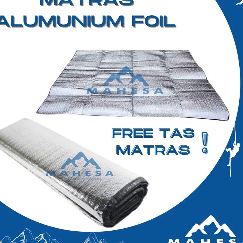 Jual ORIGINAL Matras Camping 2x1 Alumunium Foil Lipat Murah Tebal Angin ...