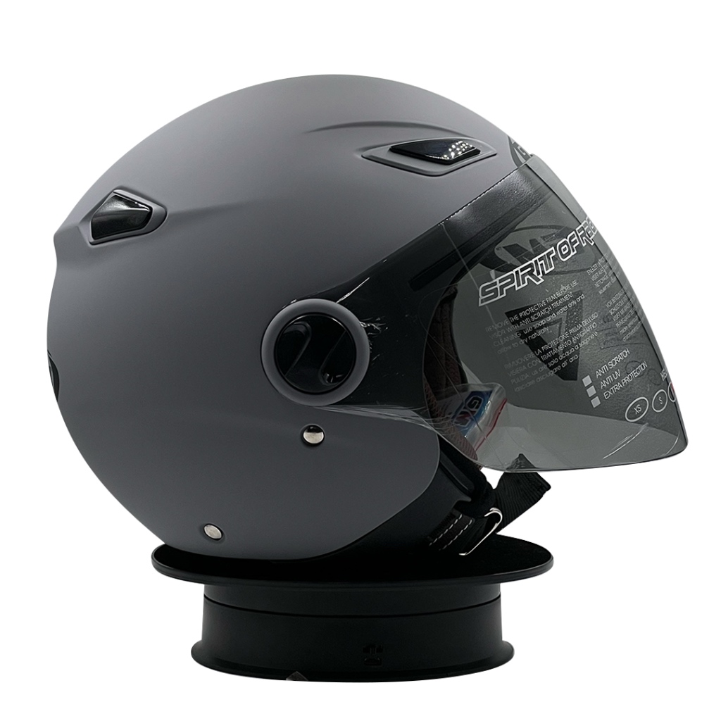 Jual Helm GM Venus Solid Dim Grey Doff | Shopee Indonesia