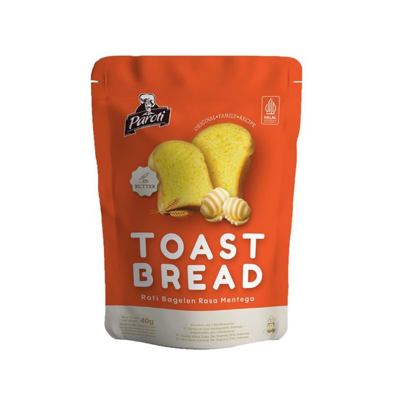 Jual Paroti toast bread roti bagelan mentega 40g | Shopee Indonesia