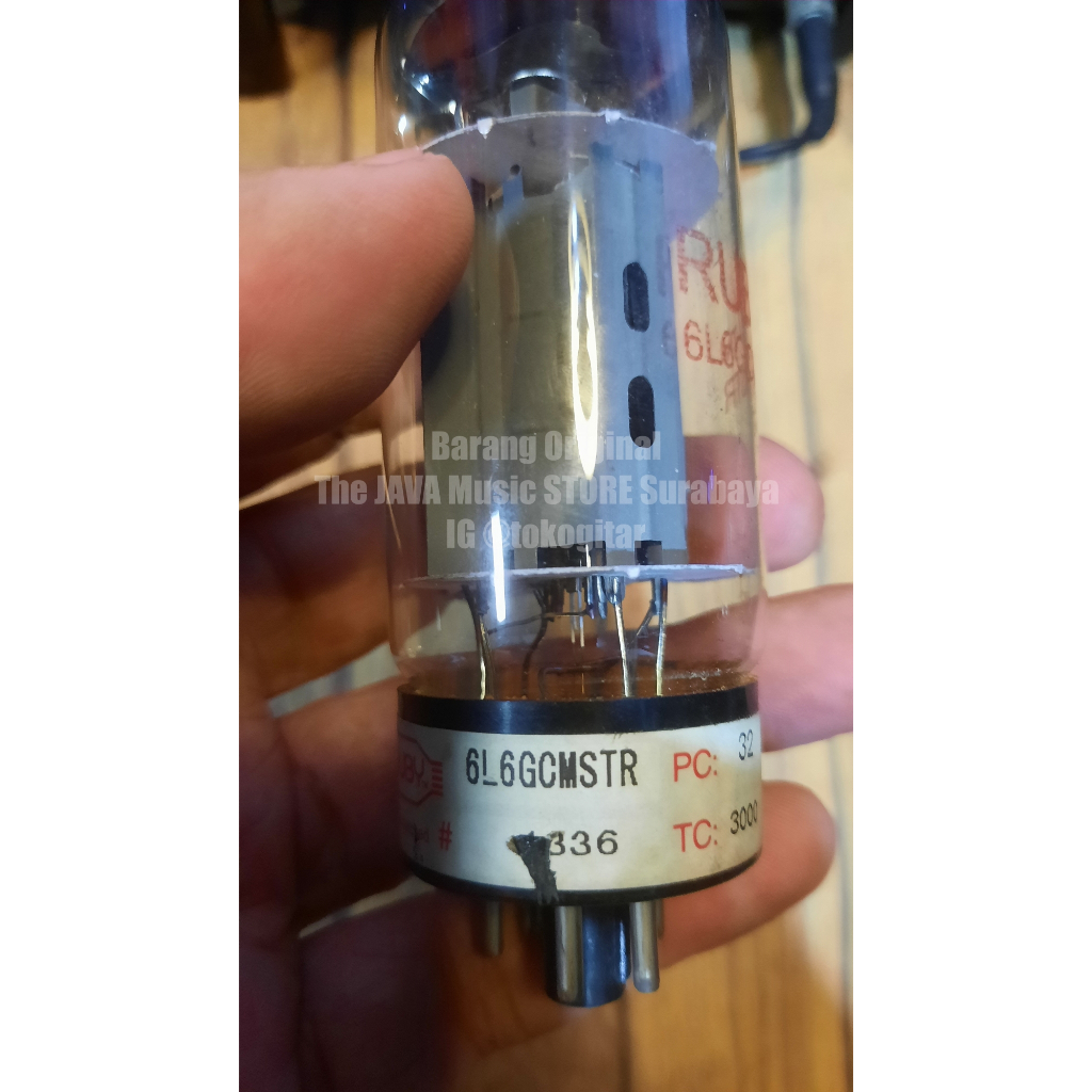 Jual Lampu Tabung Tube 6L6GC 6L6 GC USA Mantap merk RUBY Shuguang Garanty Quality ORIGINAL ...