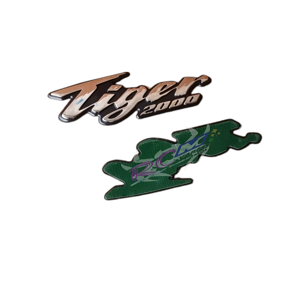 Jual Emblem tangki logo tanki Honda Tiger Tiger lama Tiger lawas ...
