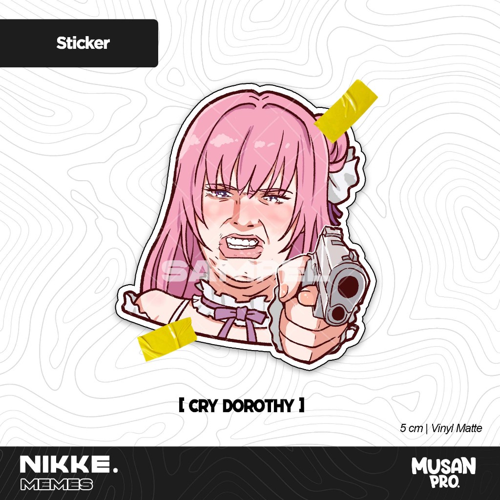 Jual Sticker NIKKE - Cry Dorothy - Musan | Shopee Indonesia