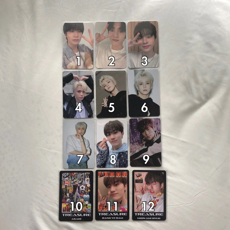 Jual PC OFFICIAL TREASURE HARUTO JUNGHWAN YEDAM ASAHI JAEHYUK 1ST ...