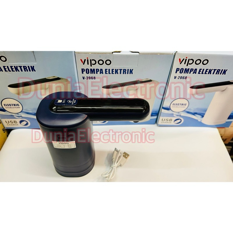 Jual POMPA GALON ELEKTRIK DOUBLE PUMP V-2068 / POMPA AIR GALON ELEKTRIK ...