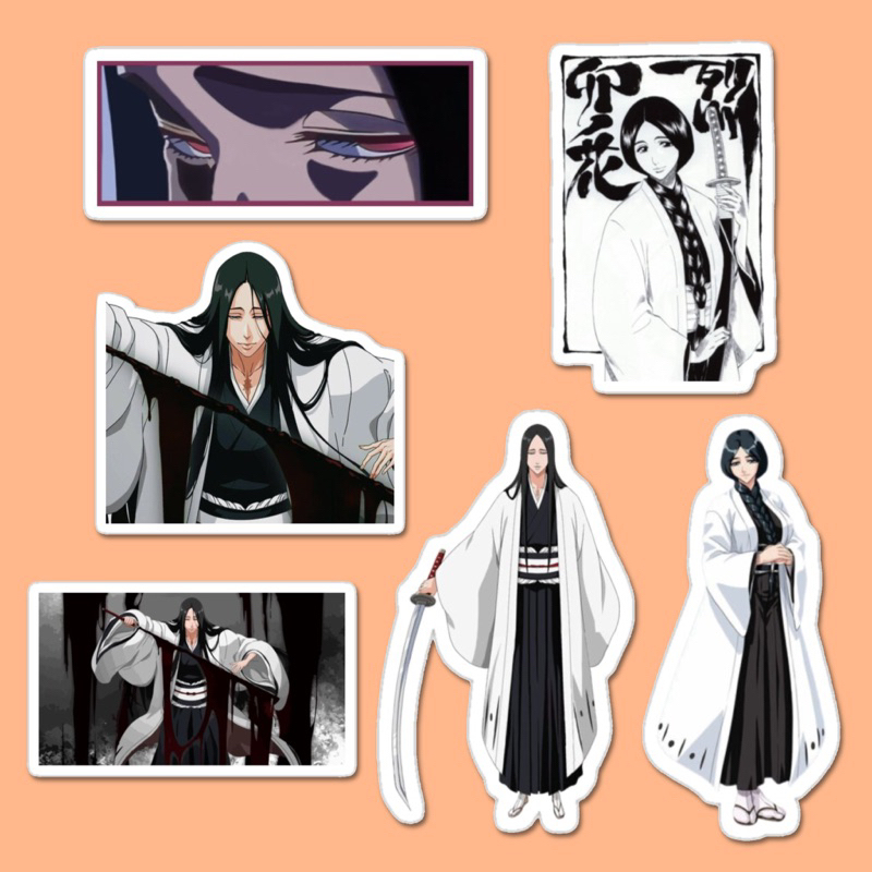 Jual Sticker Anime Bleach kurosaki ichigo rukia urushihara kon orihime ...