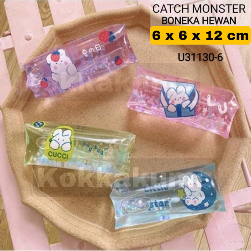 Jual ( KKM ) CATCH THE MONSTER WATER SNAKE Gambar Boneka Karakter JELLY ...