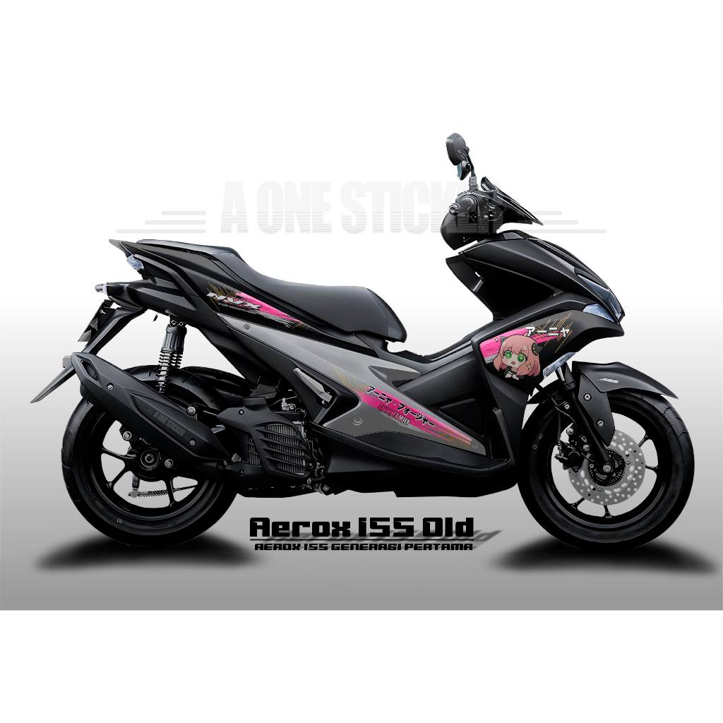 Jual STRIPING AEROX OLD TRANSPARAN MOTIF ANYA FORGER / 1 / STRIPING ...