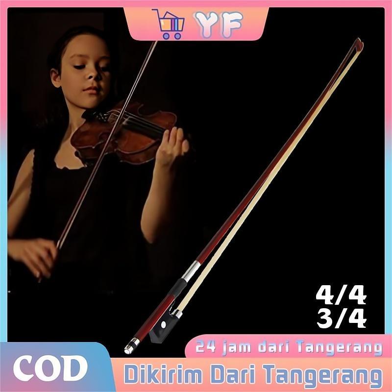 Jual Violin Bow Bow Biola 3/4 4/4 Alat Gesek Biola Bahan Kayu Cendana ...