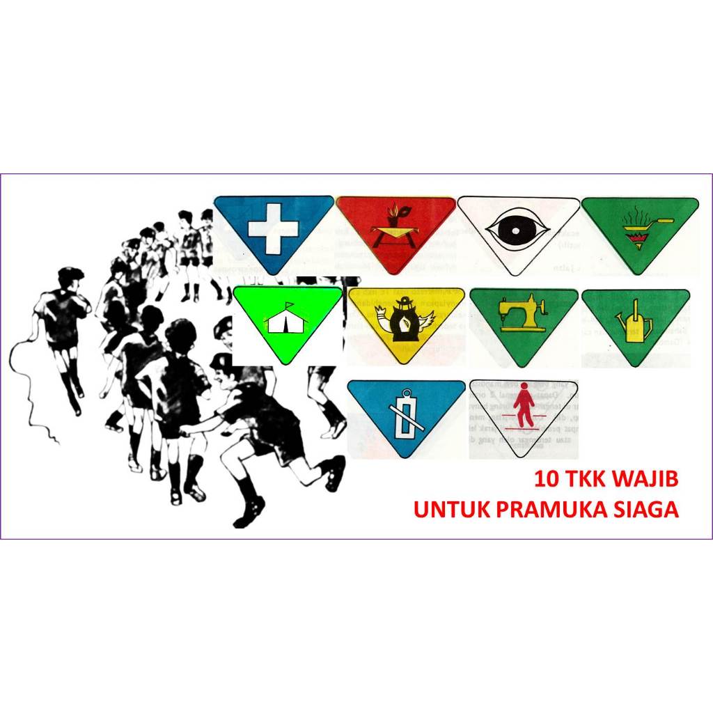Jual 1 paket (10pcs) TKK Wajib Siaga (bordir) / tkk pramuka / logo tkk ... Jual 1 paket (10pcs) TKK Wajib Siaga (bordir) / tkk pramuka / logo tkk ...