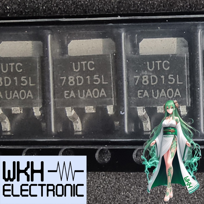 Jual UTC78D15L UTC 78D15L SMD TO-252 REGULATOR IC 15V L78M15ABDT 78M15 ...