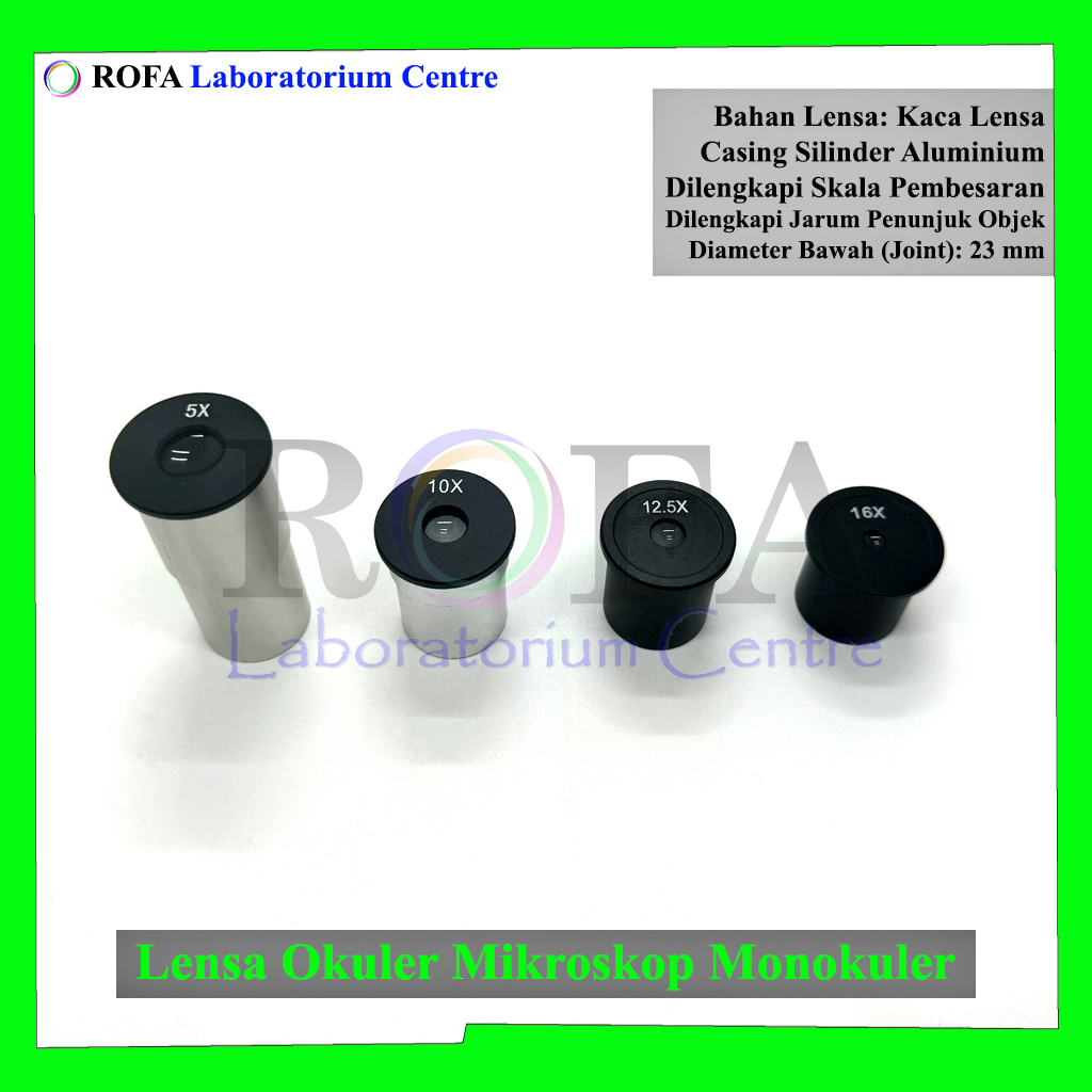Jual Lensa Okuler / Ocular Lens / Eyepiece / Lensa Mikroskop Monokuler ...