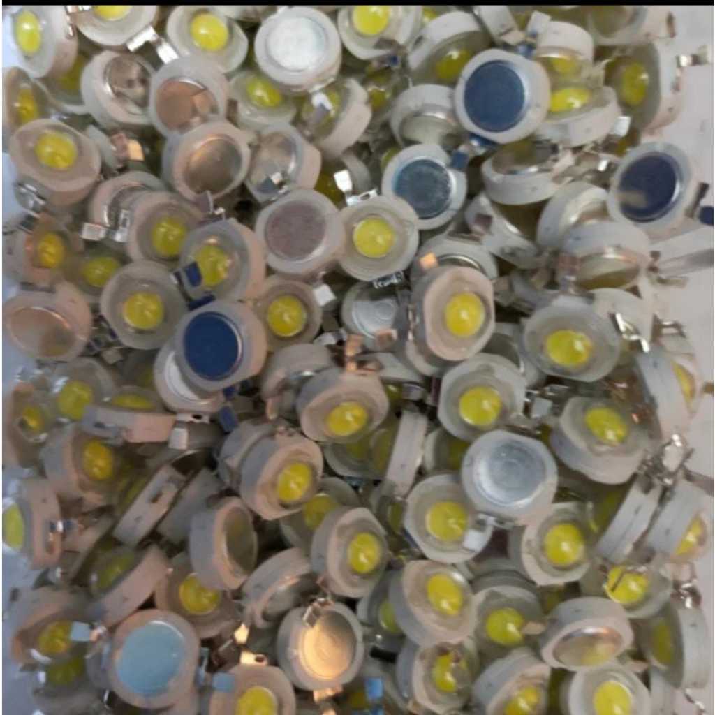 Jual Harga per 10pcs HPL 1W - PCB EPISTAR PUTIH/WHITE 35X35 6000-6500K ...