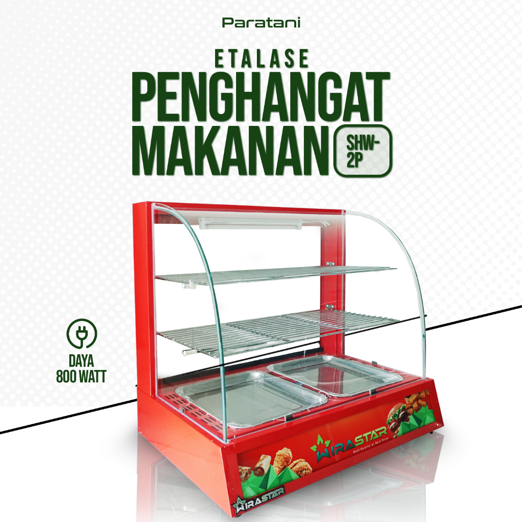Jual Penghangat Ayam Goreng Display Warmer SHW-2P Showcase Warmer ...