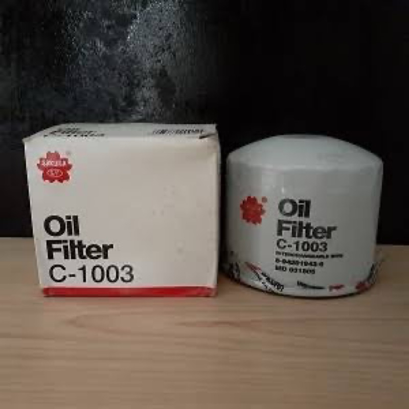 Jual FILTER OLI SAKURA UNTUK L300 BENSIN MITSUBISHI (C-1003) | Shopee ...