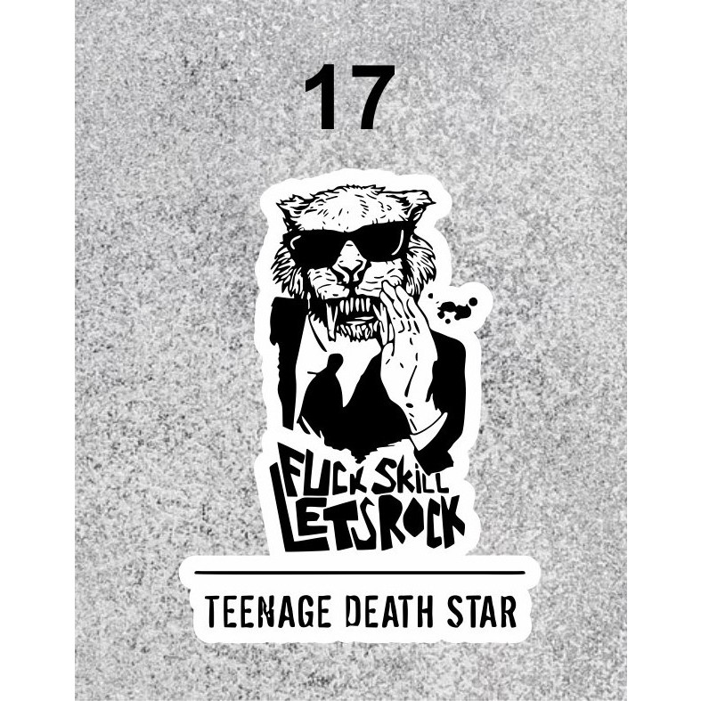 Jual STICKER BAND INDIE 4 /STICKER AESTHETIC BAND INDIE / STICKER HELM ...