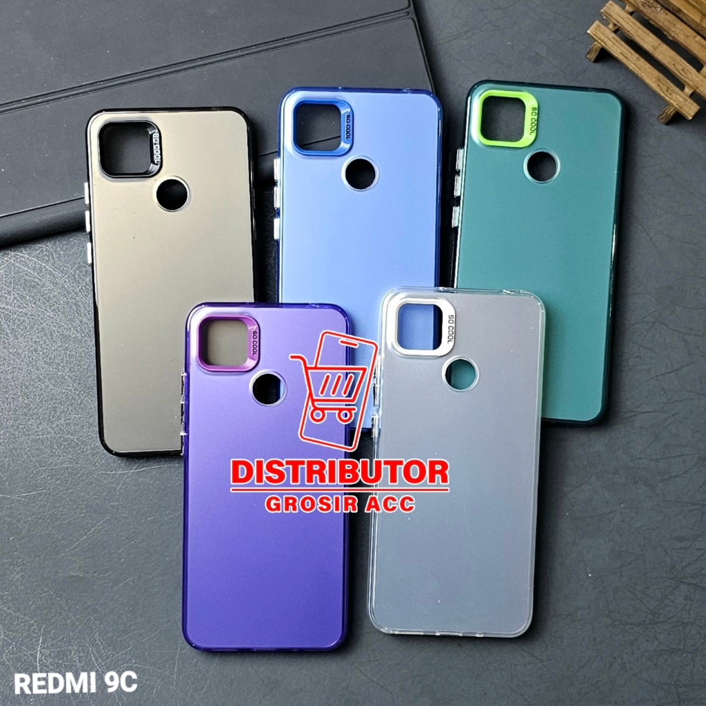 Jual REDMI 9C CASE IMD HYBRID PLATE HOLOGRAM CASE SOCOOL REDMI 9C ...
