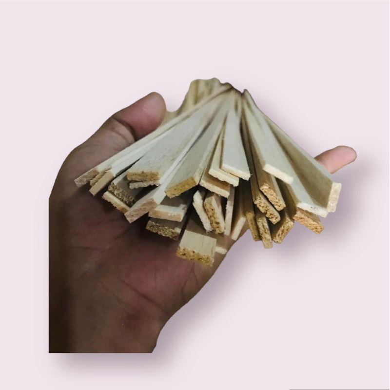 Jual kayu strip list jati belanda tebal 5mm lebar 10mm 13mm 15mm 20mm ...